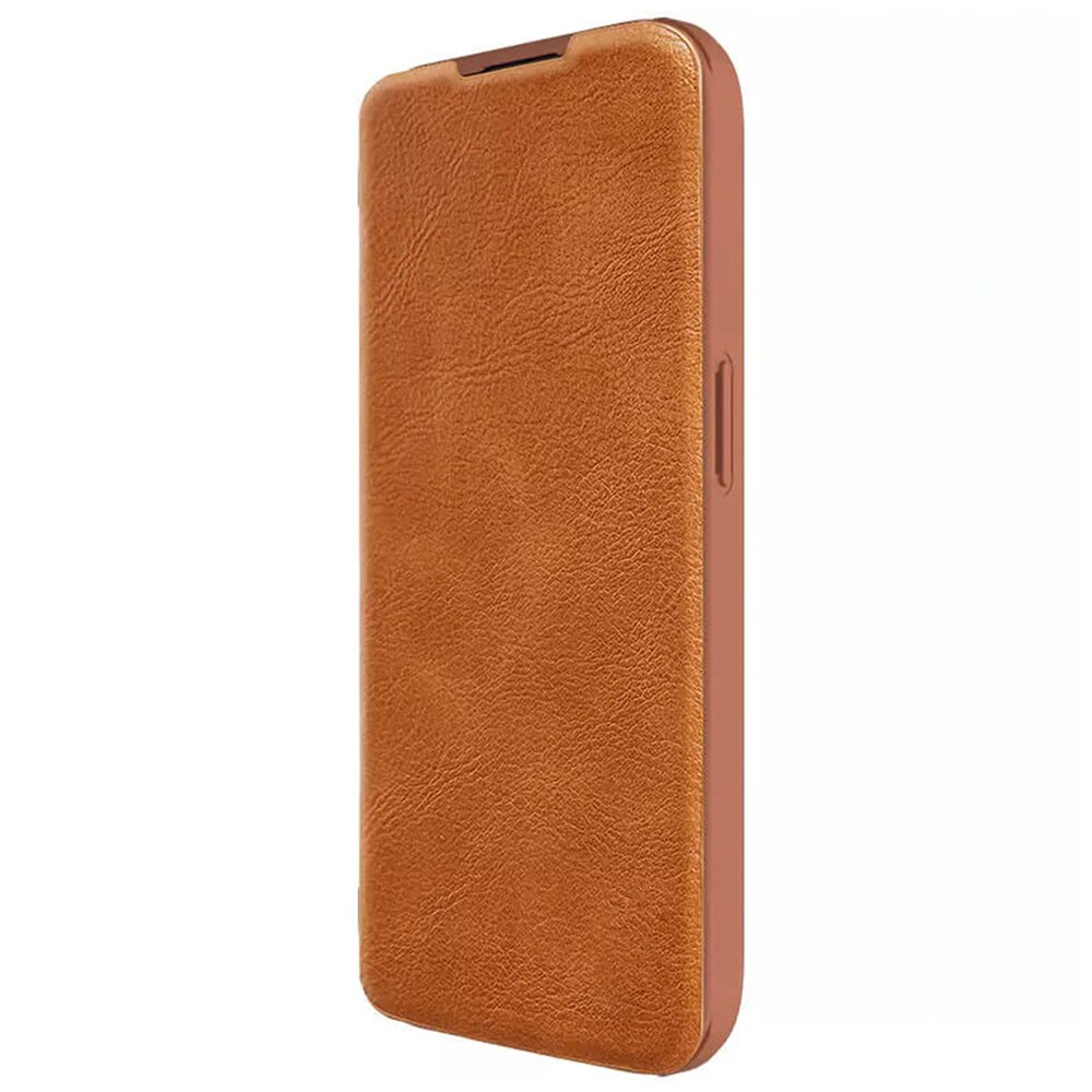 Husa din piele ecologica, Compatibila cu Apple iPhone 15 Pro, Eco Plus ...