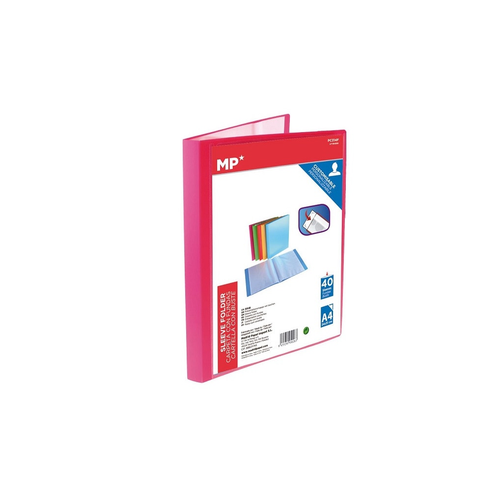 Dosar A4 coperta personizabila, 40 buzunare - eMAG.ro