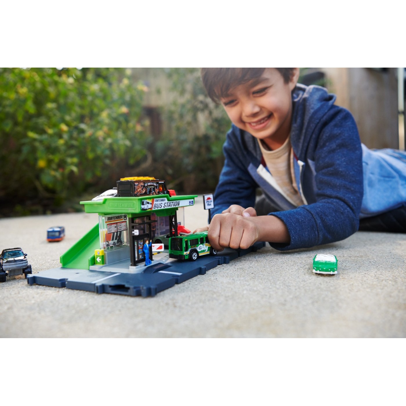 Комплект за игра Matchbox - Action Drivers, Bus Station - eMAG.bg