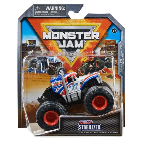 Количка Monster Jam - Lucas Stabilizer, 1:64 - eMAG.bg