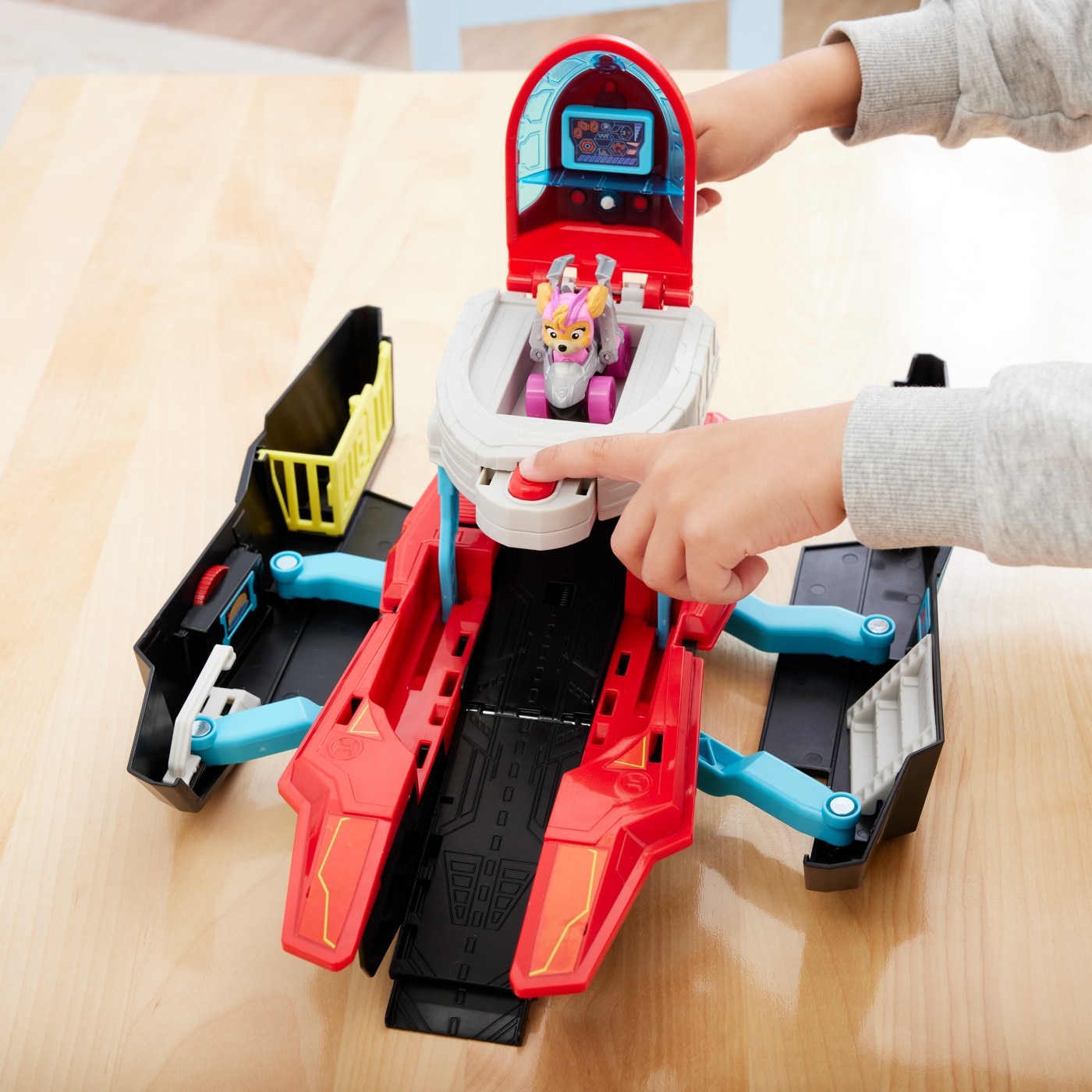 Set de joaca Paw Patrol Mighty Movie - Pup Squad Aircraft - eMAG.ro