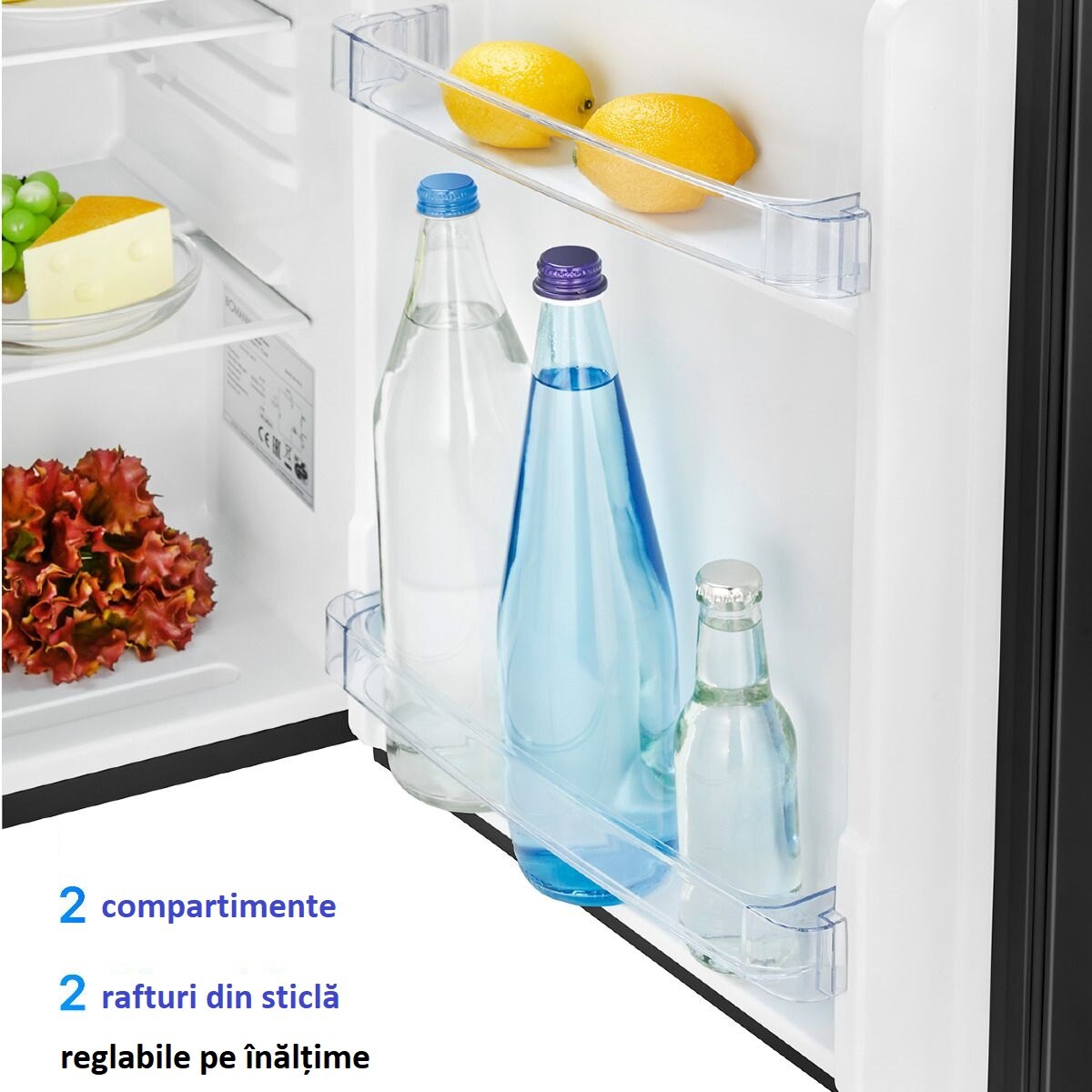 Frigider minibar Bomann, Cool Box, H 63.2 cm, volum 58 litri, ideal ...