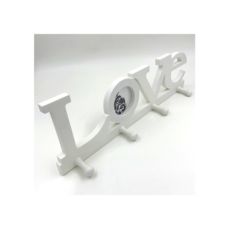 Rama foto cuier LOVE 1 poza, alba - eMAG.ro