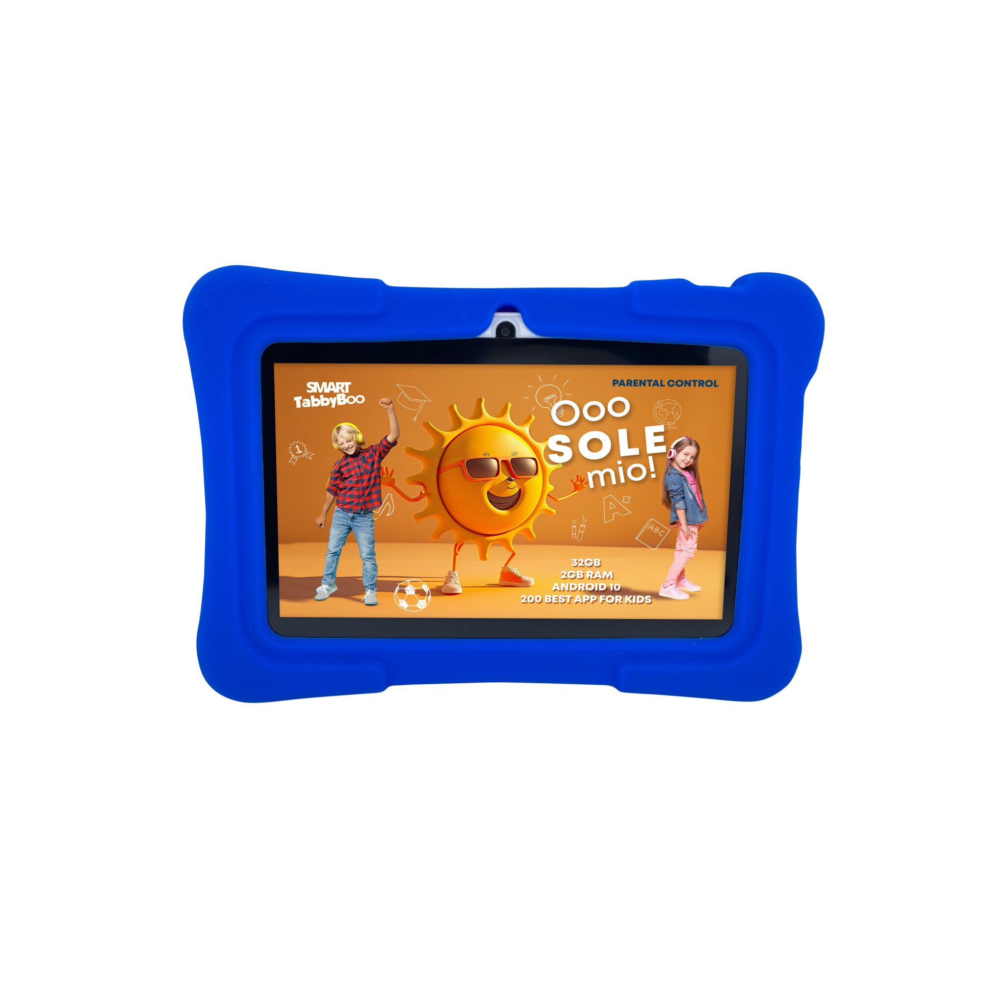 Tableta SMART TabbyBoo Sole, 32GB, 2GB RAM, Android 10 cu control ...