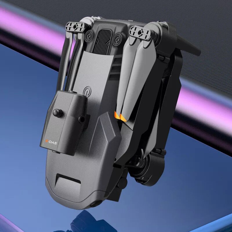 Mini drona cu telecomanda, 4K, K6, gri - eMAG.ro