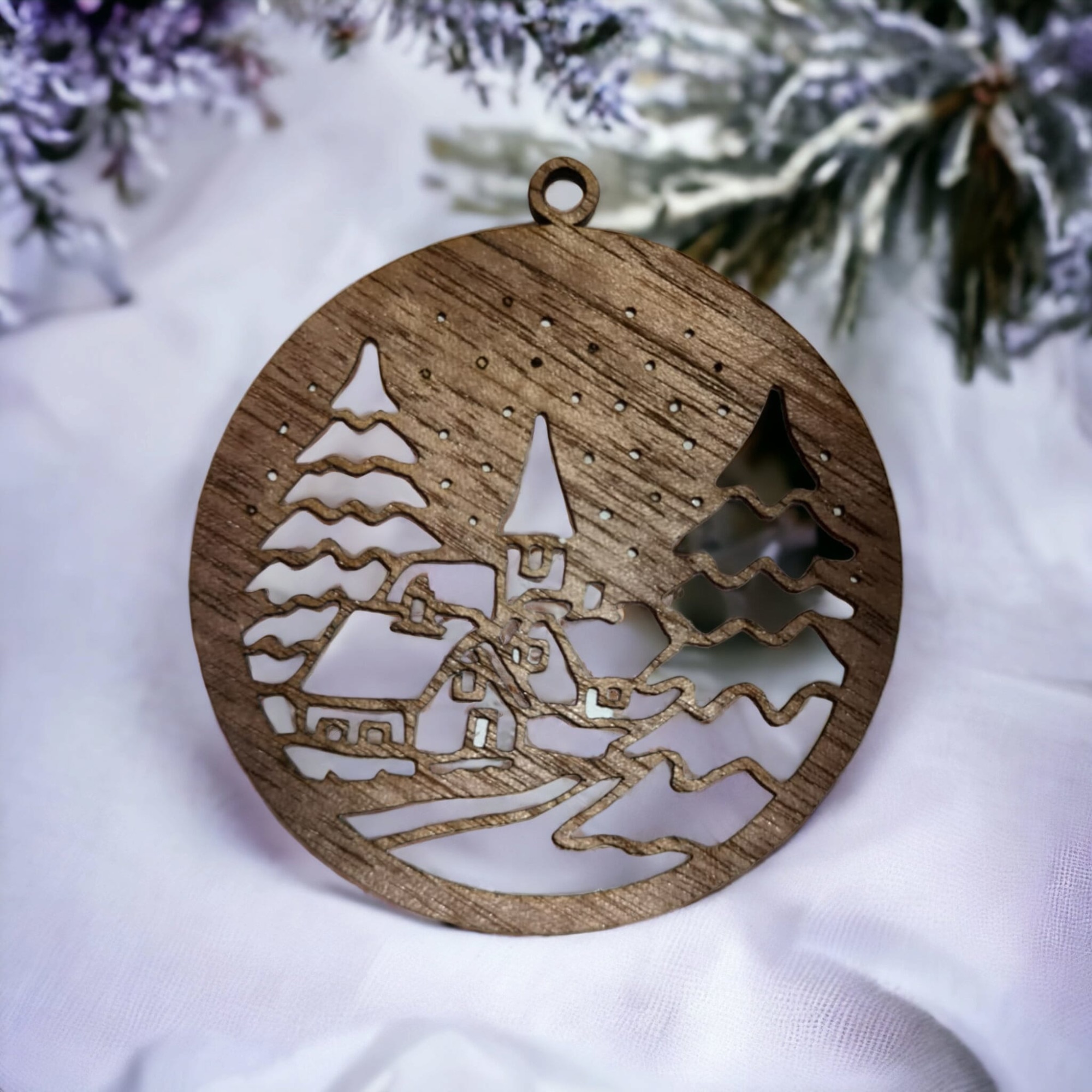 Set 16 globuri lemn, placaj/mdf, 60mm - eMAG.ro