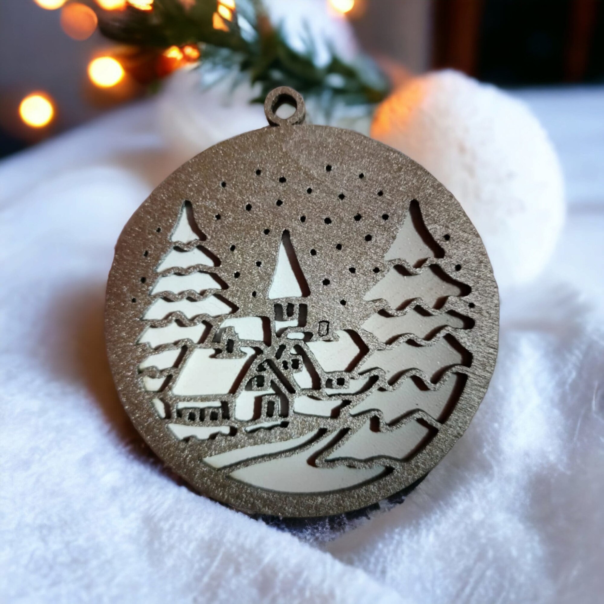 Set 16 globuri lemn, placaj/mdf, 60mm - eMAG.ro