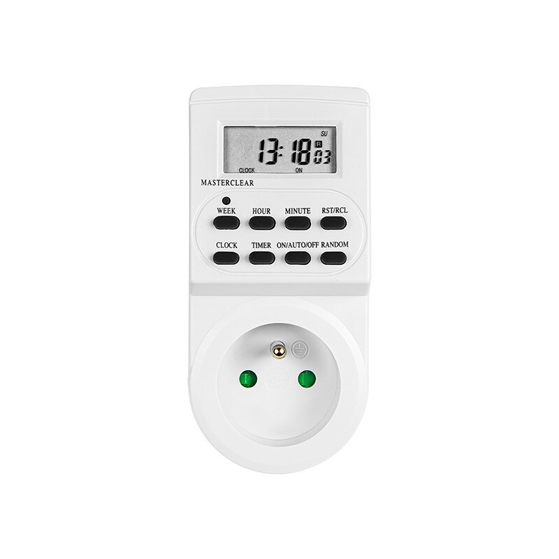 Priza programabila digitala, Blow, 16 A, Alb - eMAG.ro