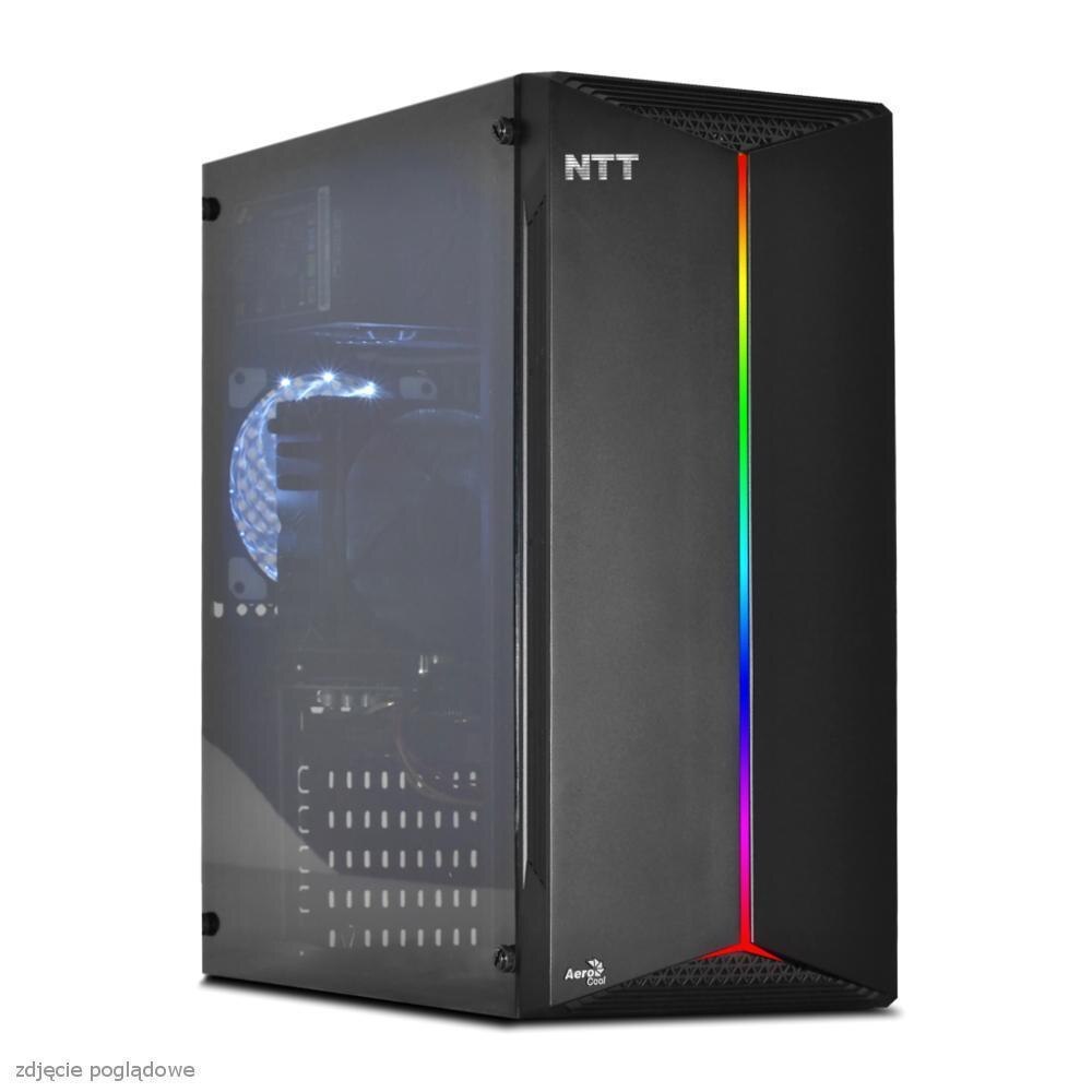 Desktop PC, NTT System, i3 12100, GTX 1650 4GB, 16GB RAM, 512GB SSD, W11, Negru - eMAG.ro