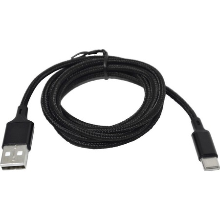 Cablu telefon, Msonic, Nylon, USB-USB-C 1m, Negru - eMAG.ro
