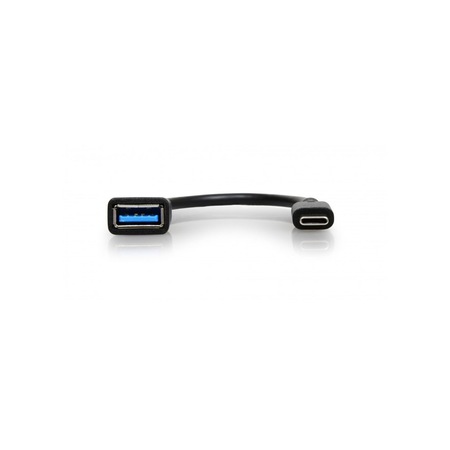 Adaptor USB-C - tip USB, Port designs, Aluminiu, Negru - eMAG.ro