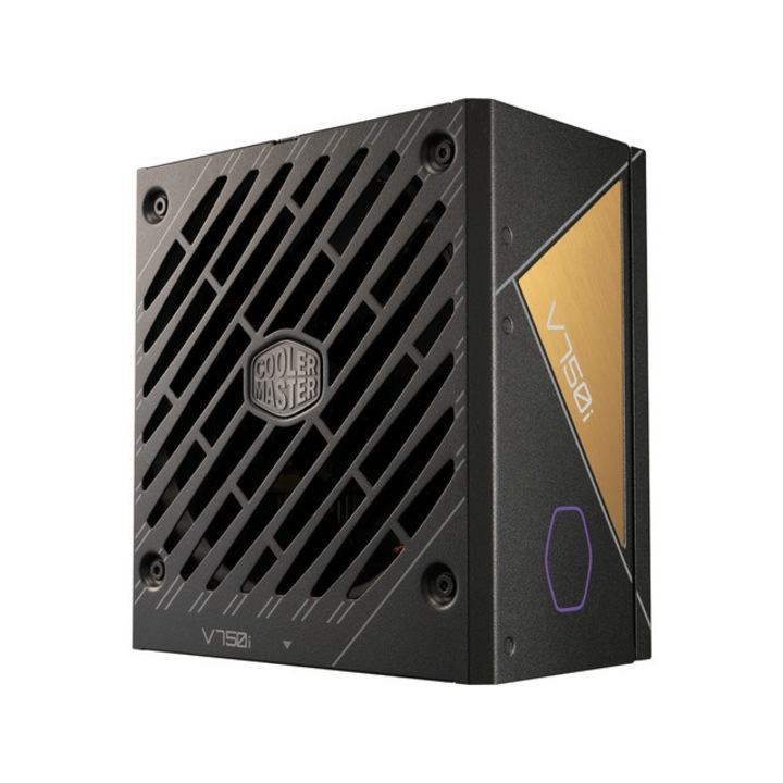 Захранване, Cooler Master, 750 W, Черен/Златен - eMAG.bg