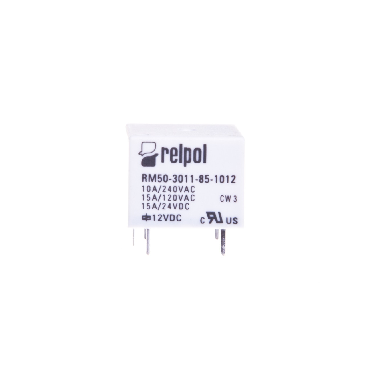 Releu miniatural RM50-3011-85-1012, Relpol, Electromagnetic, 12V, 19x15 ...