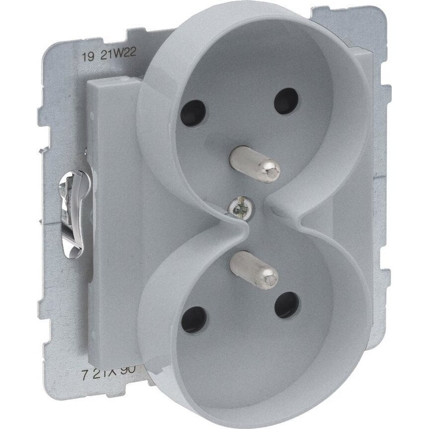 Priza dubla, Legrand, 16A, 250V, Alb - eMAG.ro