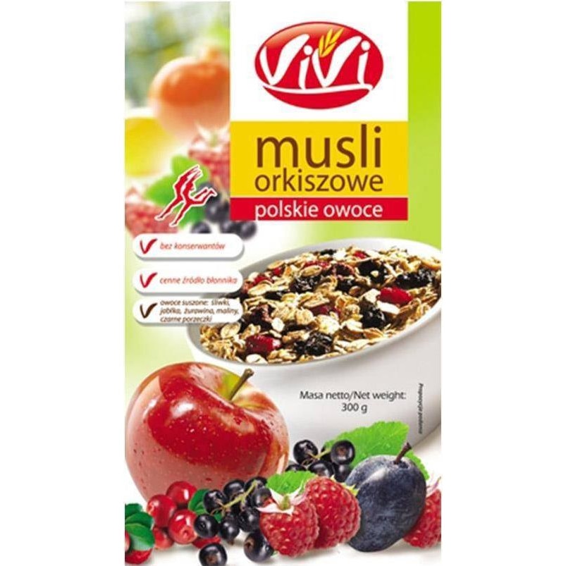 Musli cu fructe, Vivi, 300 g - eMAG.ro