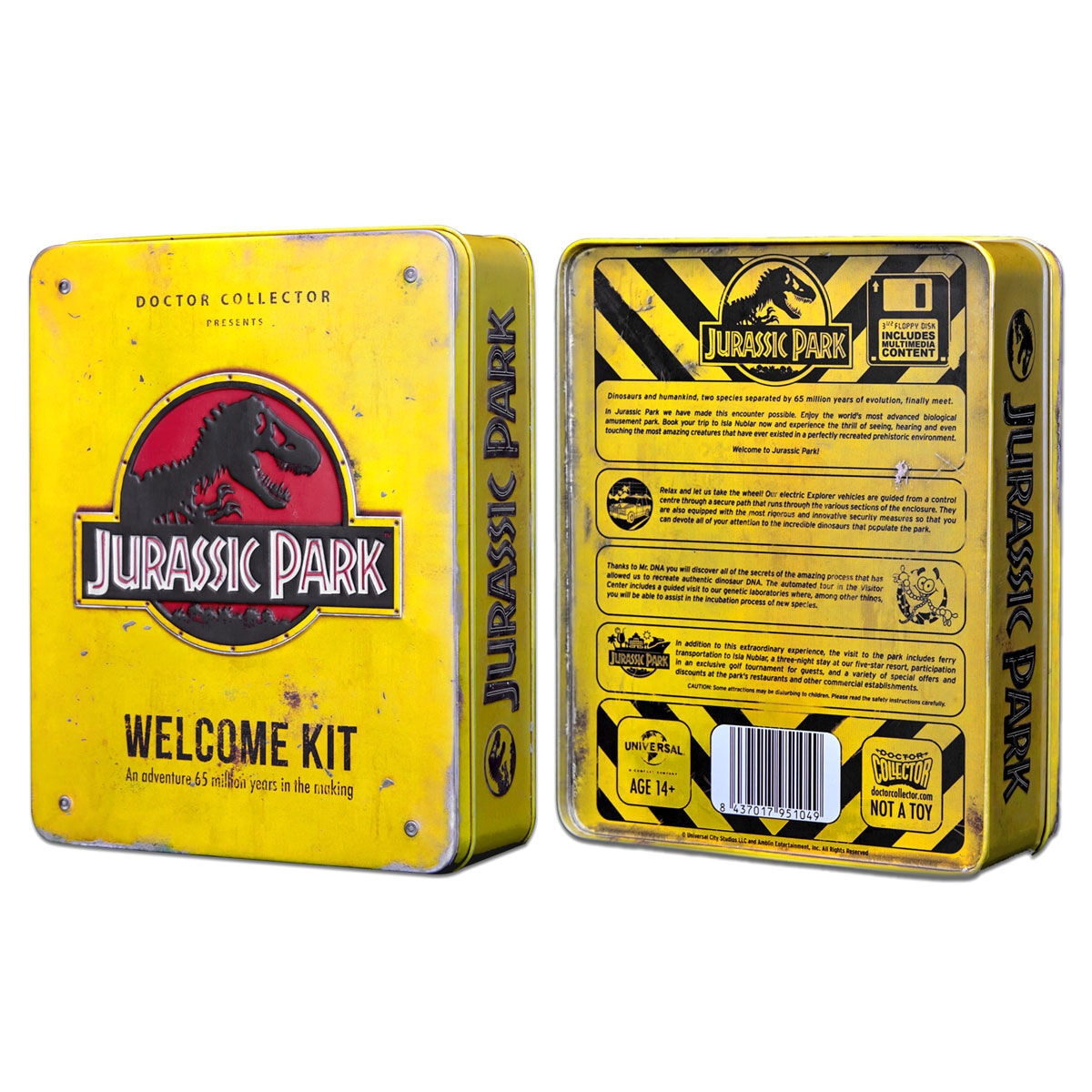Set colectionari Doctor Collector, Jurassic Park Welcome Kit ...