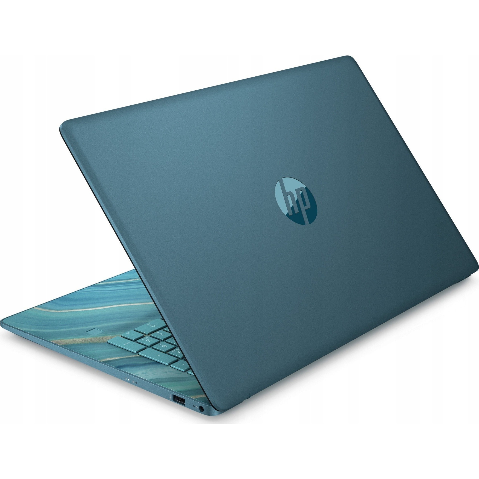 Laptop, HP, AMD Ryzen 3, 8GB, SSD 512GB, AMD Radeon, HD+, Albastru ...