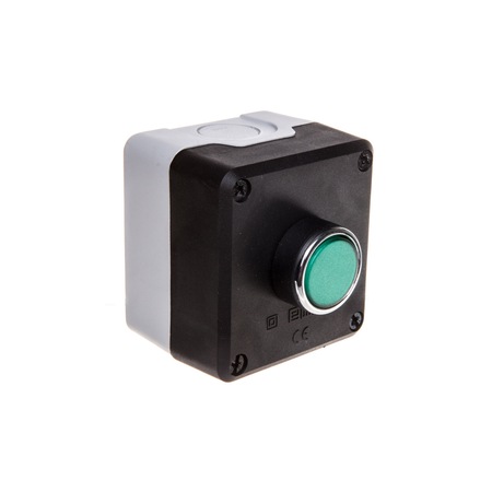 Cutie de control cu buton, Promet, Negru\Verde - eMAG.ro