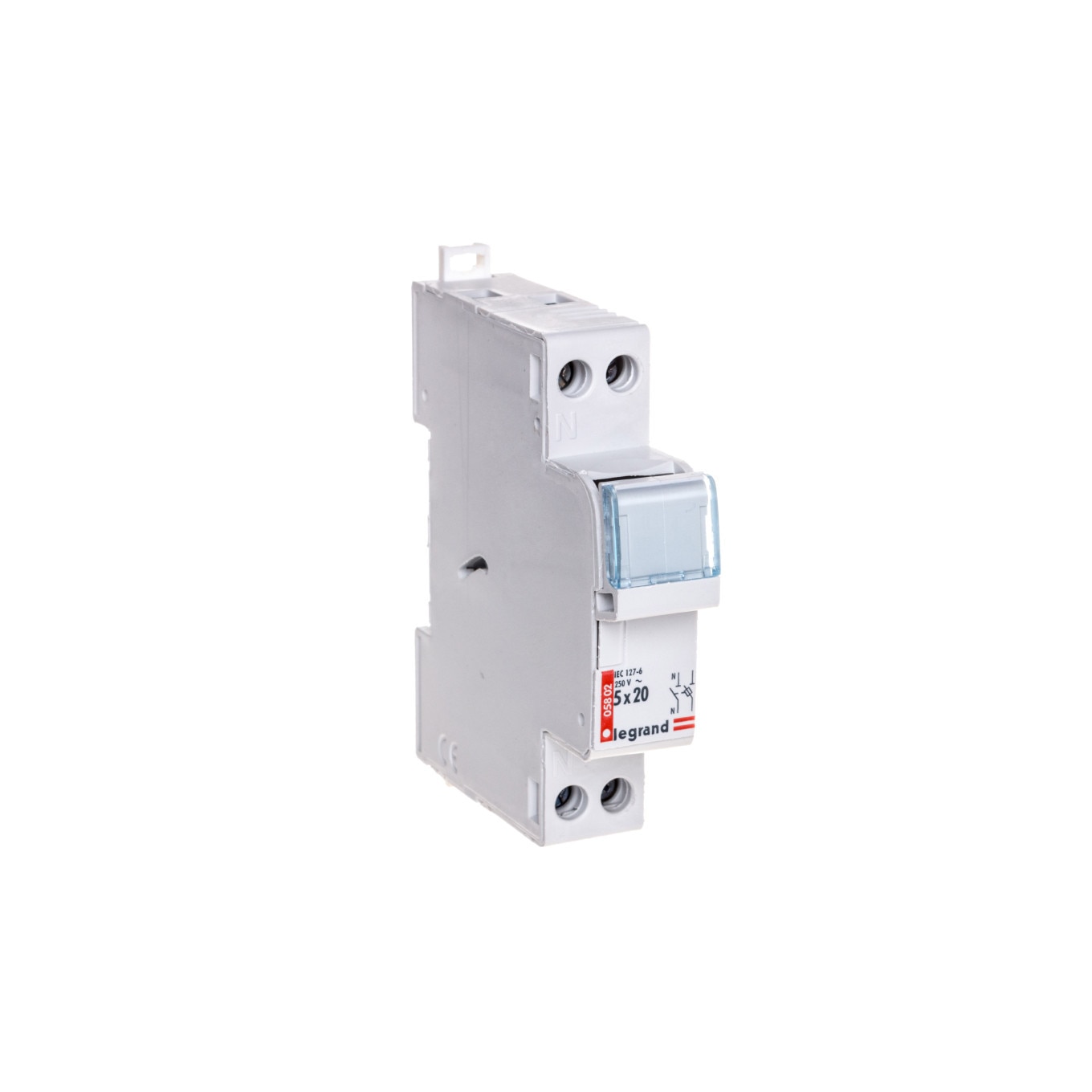 Separator cilindric cu siguranta, Legrand, 1P+N 5x20 mm, RB302 005802 ...