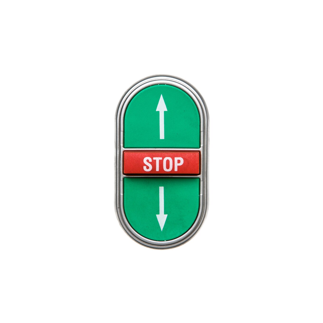 Buton cu revenire dublu, LOVATO Electric, Plastic, 22 mm, Rosu/Verde ...