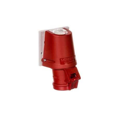 Priza portabila, Mennekes, 32A, 400V, IP44, Rosu - eMAG.ro