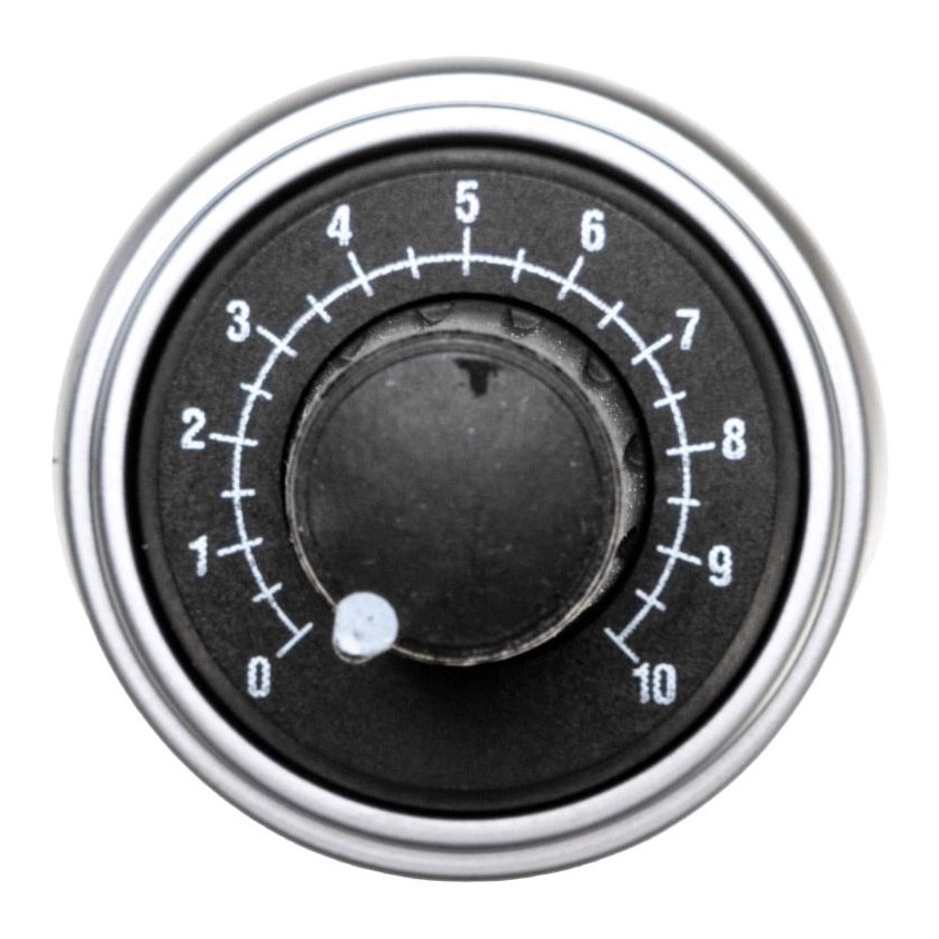 Potentiometru, Lovato Electric, 5kOhm, 0.5W, 22mm, IP69, Negru/Gri ...