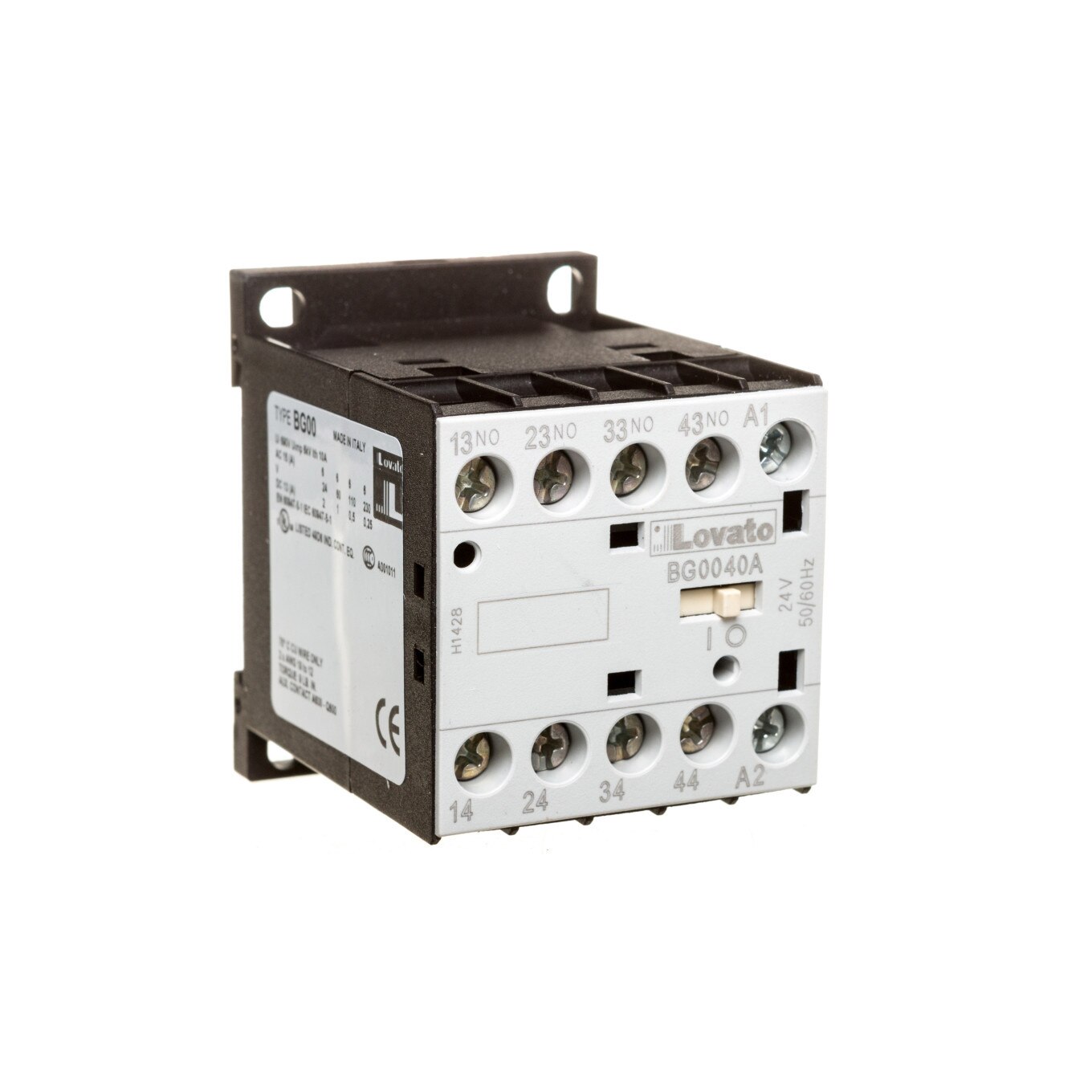 Contactor auxiliar, Lovato Electric, 10A, Bobina 24 VAC, 50/60 Hz - eMAG.ro