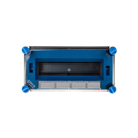 Elektromos panel, Hensel, 12 modul, IP65, 300 x 150 x 170 mm, kék - eMAG.hu