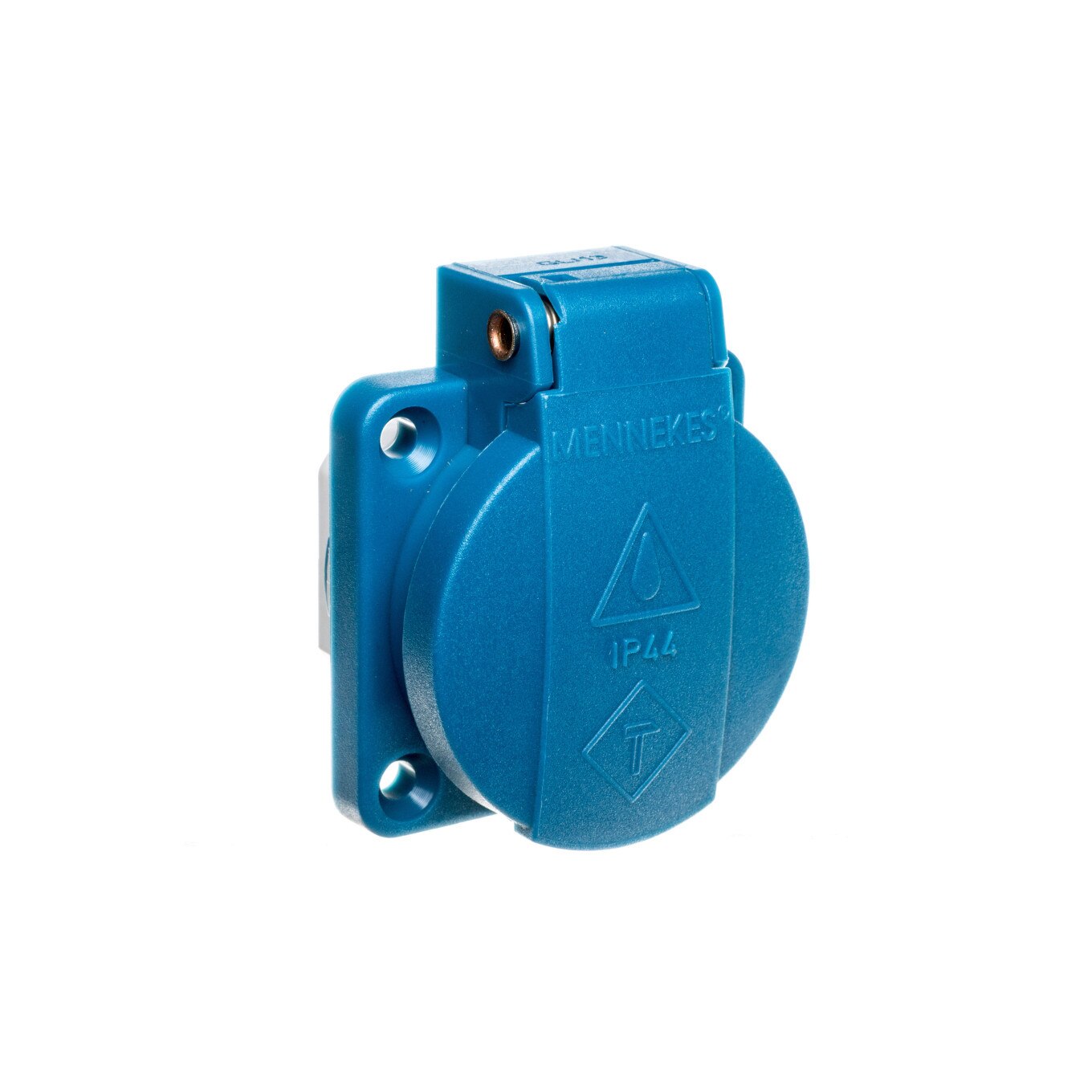 Priza panou, Mennekes, Plastic, 3P, 16A, 230V, IP44, Albastru - eMAG.ro