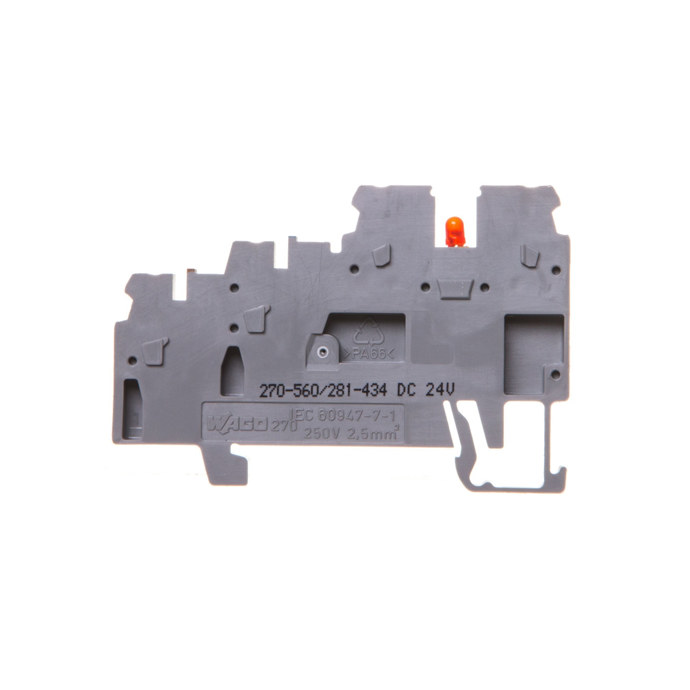 Conector cu 3 fire pentru senzori cu LED, Wago, Gri - eMAG.ro