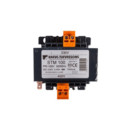Transformator monofazat STM, Breve, 100VA, 400/230V, Negru - eMAG.ro