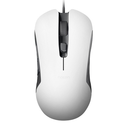 Mouse cu fir PC, Nacon, Alb - eMAG.ro