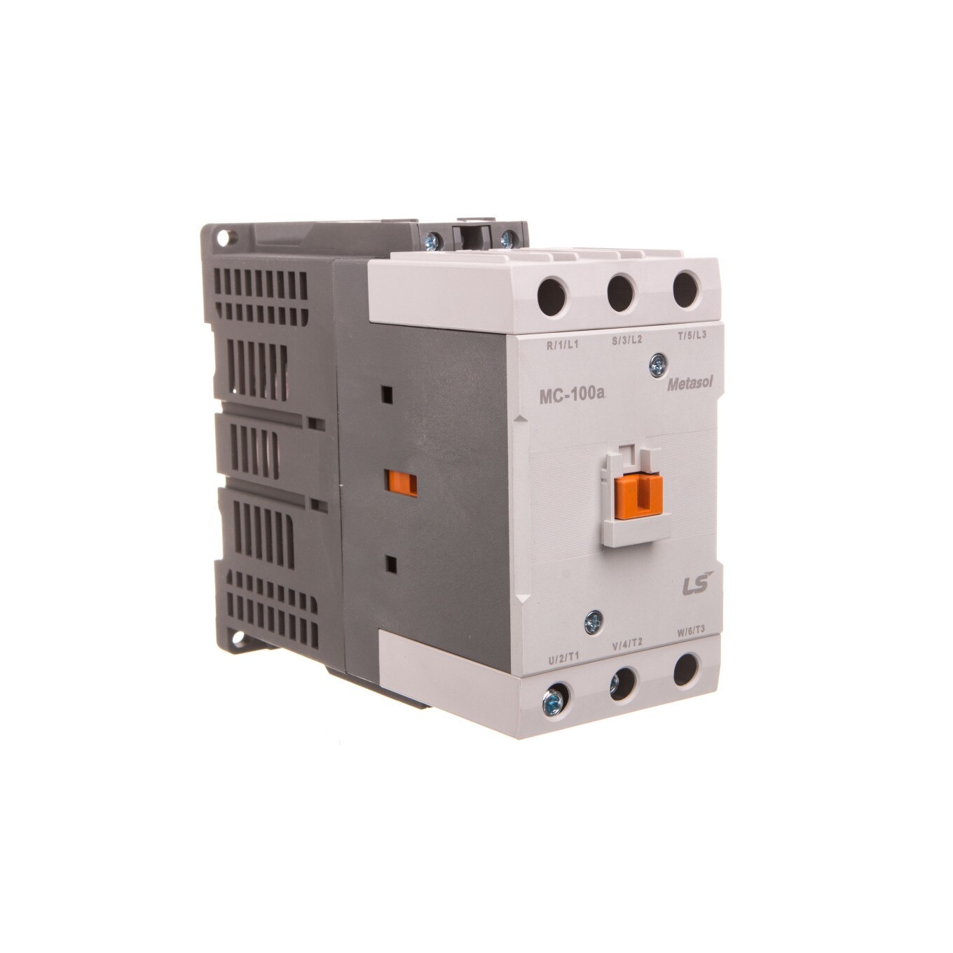 Contactor, LSiS, 100A, 3P, 55kW, 24V DC, Alb/Gri - eMAG.ro