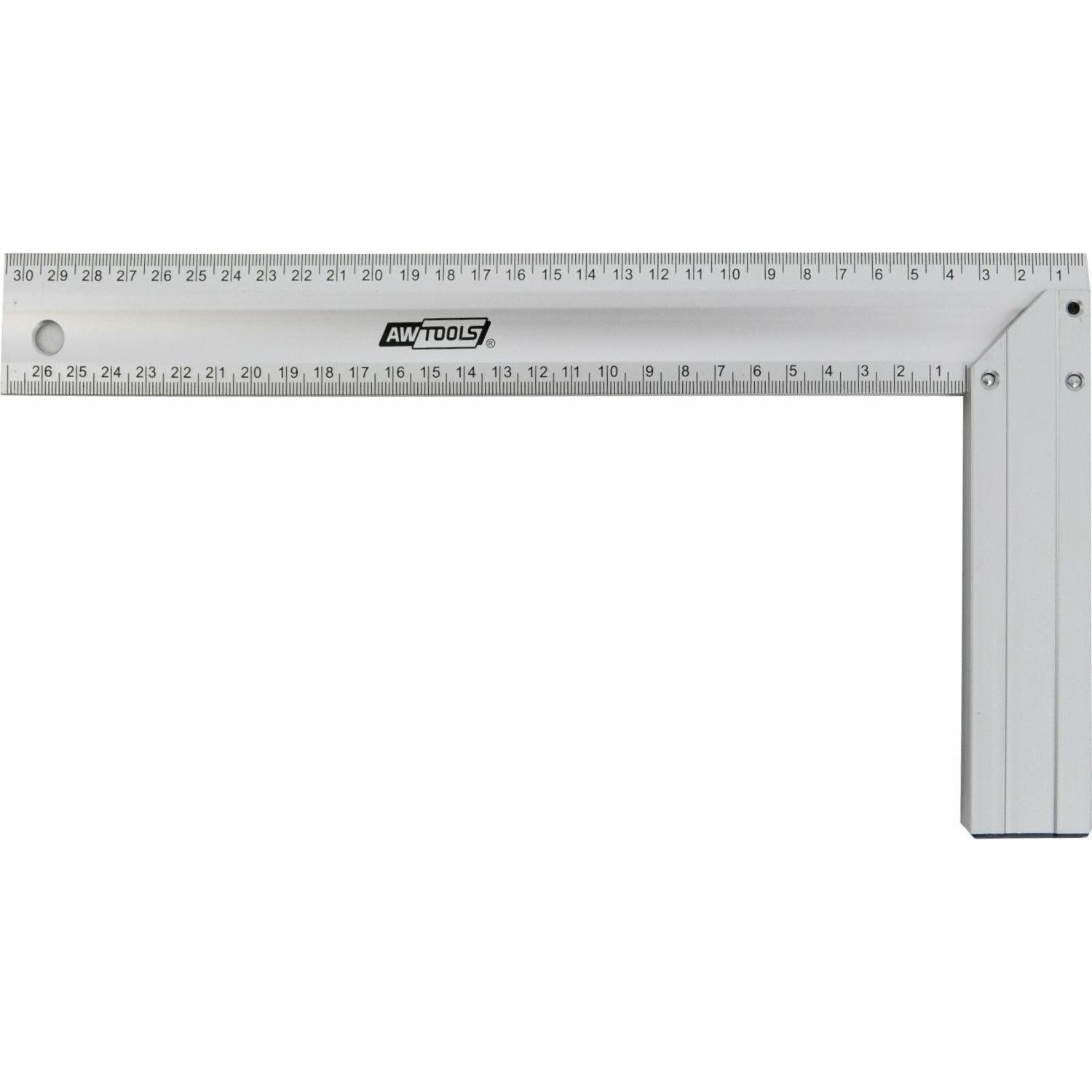 Echer tamplarie, AwTools, Aluminiu, 350mm, Gri - eMAG.ro