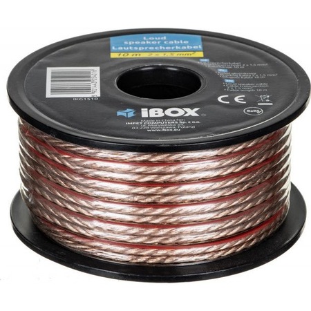 Cablu boxe, iBOX, 10 m, Maro - eMAG.ro