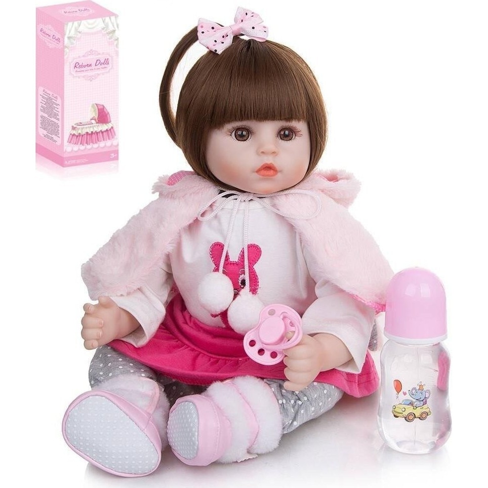 Set papusa cu accesorii, Icom, Multicolor - eMAG.ro