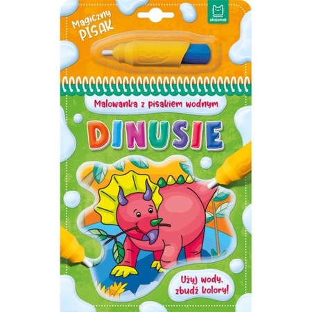 Carte de colorat cu apa, Aksjomat, 6 ani+, Multicolor - eMAG.ro