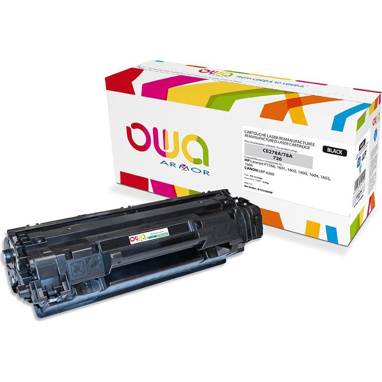 Toner OWA Armor pentru HP Laserjet P1566, 3200 pagini, Negru - eMAG.ro
