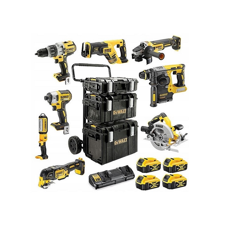 66537 Set de scule electrice Dewalt din 17 piese (DCK854P4-QW) - eMAG.ro