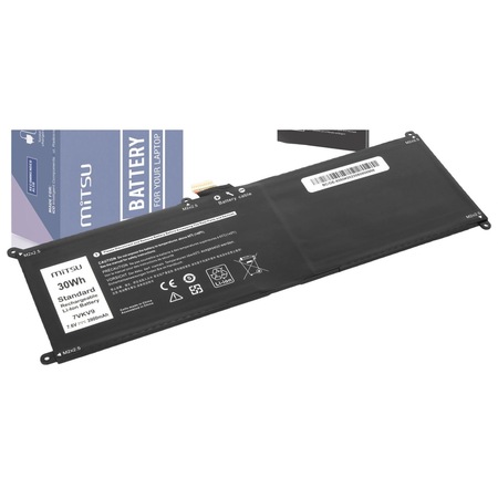 Baterie pentru Dell Latitude 12 (7275), Mitsu, XPS 12 (9250) - eMAG.ro