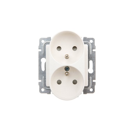 Priza dubla, KOS, Alb - eMAG.ro