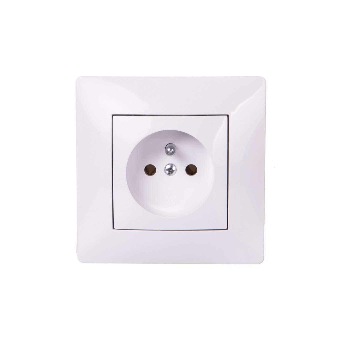 Priza simpla, Elektro-Plast,16A, 230V, Alb - eMAG.ro