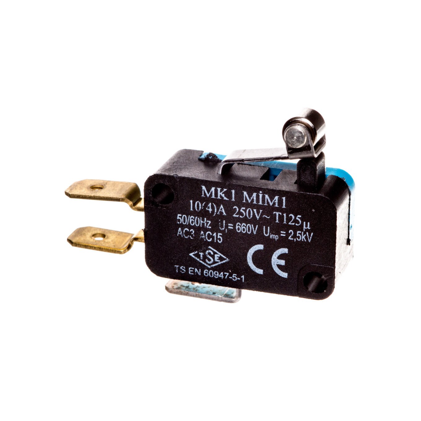 Contact comutator, Promet, 1NO+1NC, Rola metalica, Negru - eMAG.ro