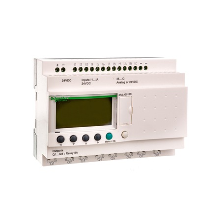 851485 Schneider Releu programabil 24V DC ZELIO LOGIC (SR2A201BD) - eMAG.ro
