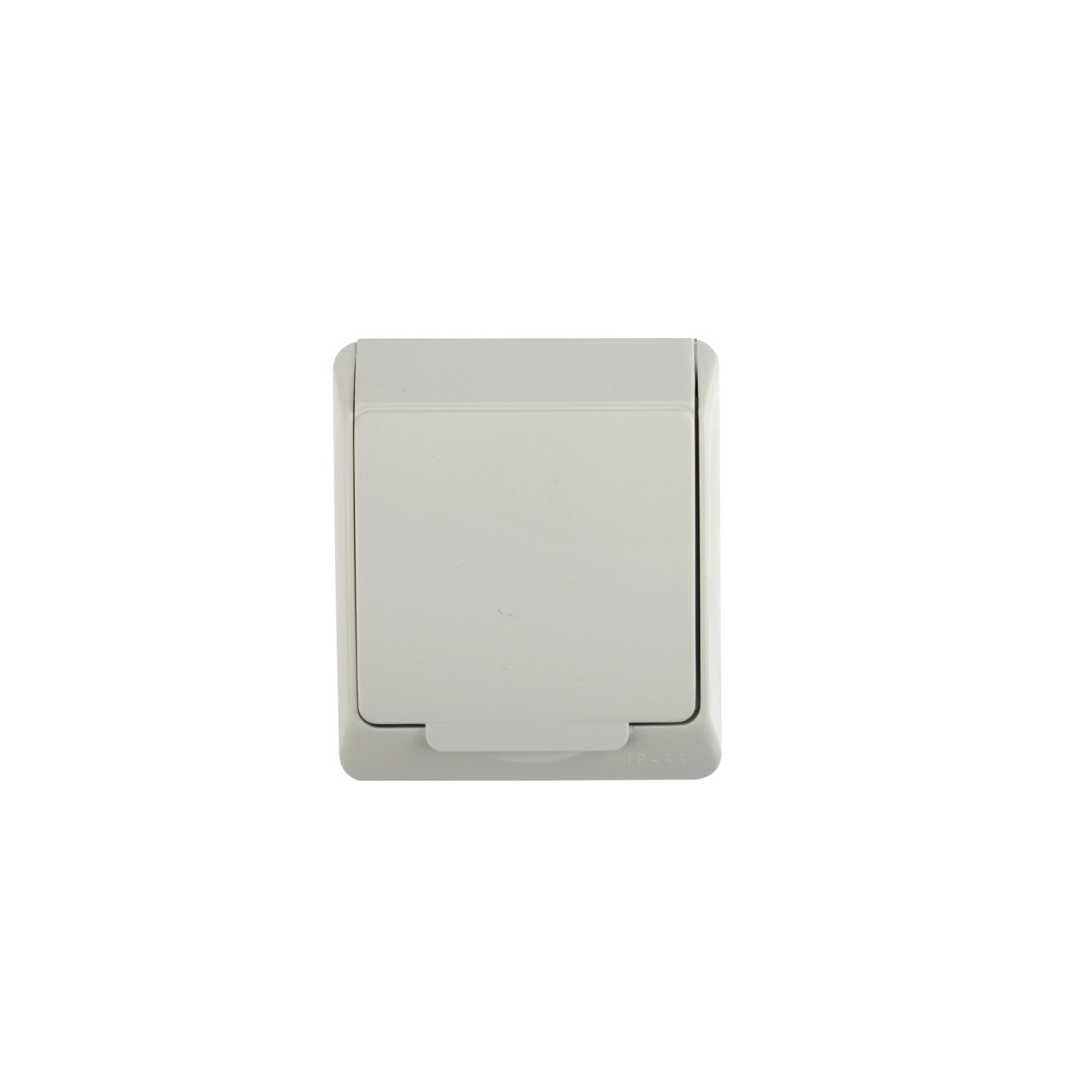 Priza cu capac Elektro-Plast, GNT-2P+Z, IP44, Alb - eMAG.ro