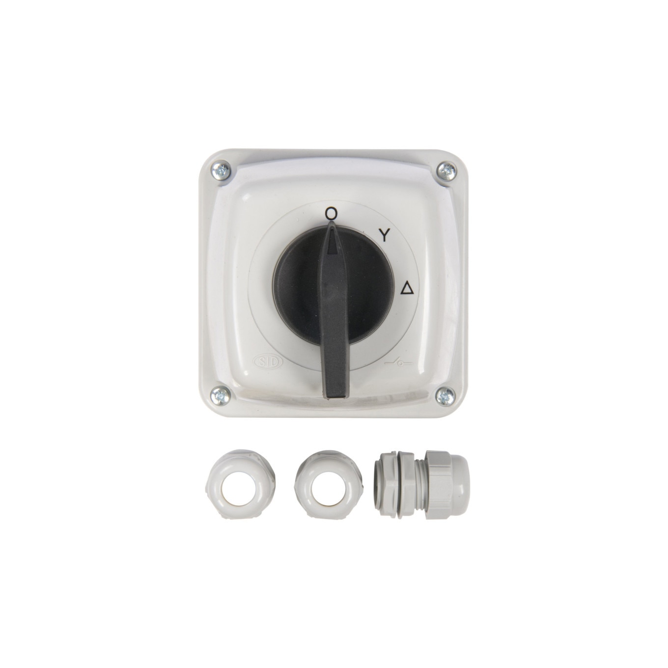 Comutator circular cu came, Elektromet, Star Delta, Plastic, 25A, IP44 ...
