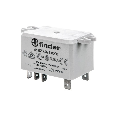 Releu industrial, Finder, 250V, 30A, 2P, 8 pini, RT II, 31 x 68.5 x 33. ...