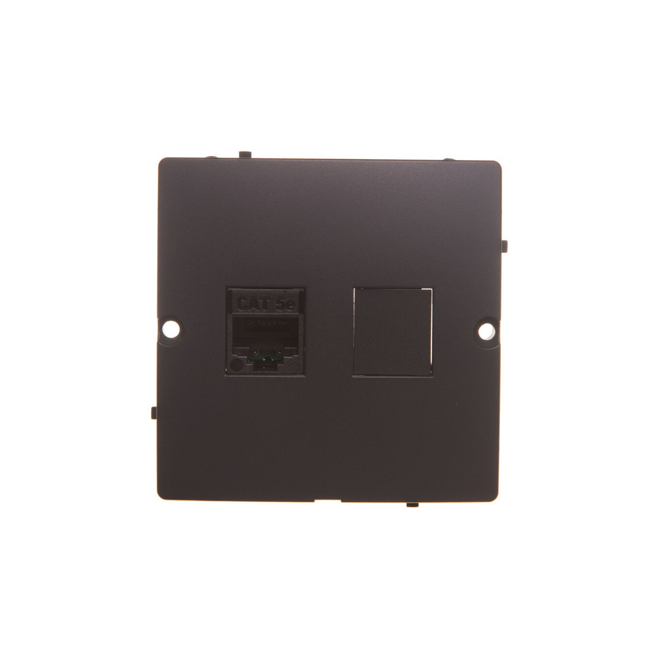 Priza calculator, Kontakt-Simon, RJ45, Negru - eMAG.ro