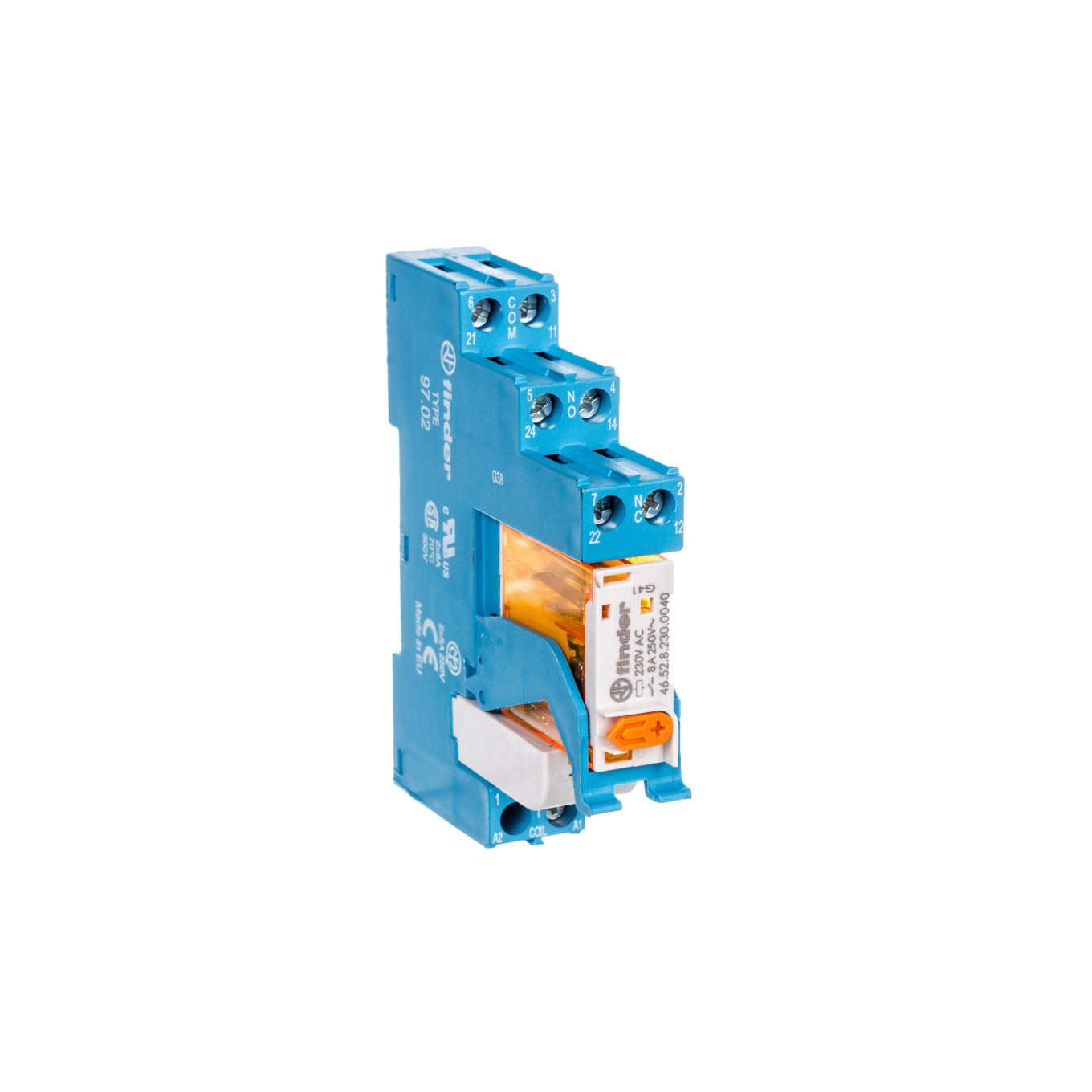 Modul de cuplare releu, Finder, 2P, 8A, 230V, AC - eMAG.ro