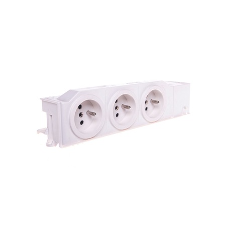 Priza cu tripla modulara, Hager, 16 A, Alb, (VZ00ASF) - eMAG.ro